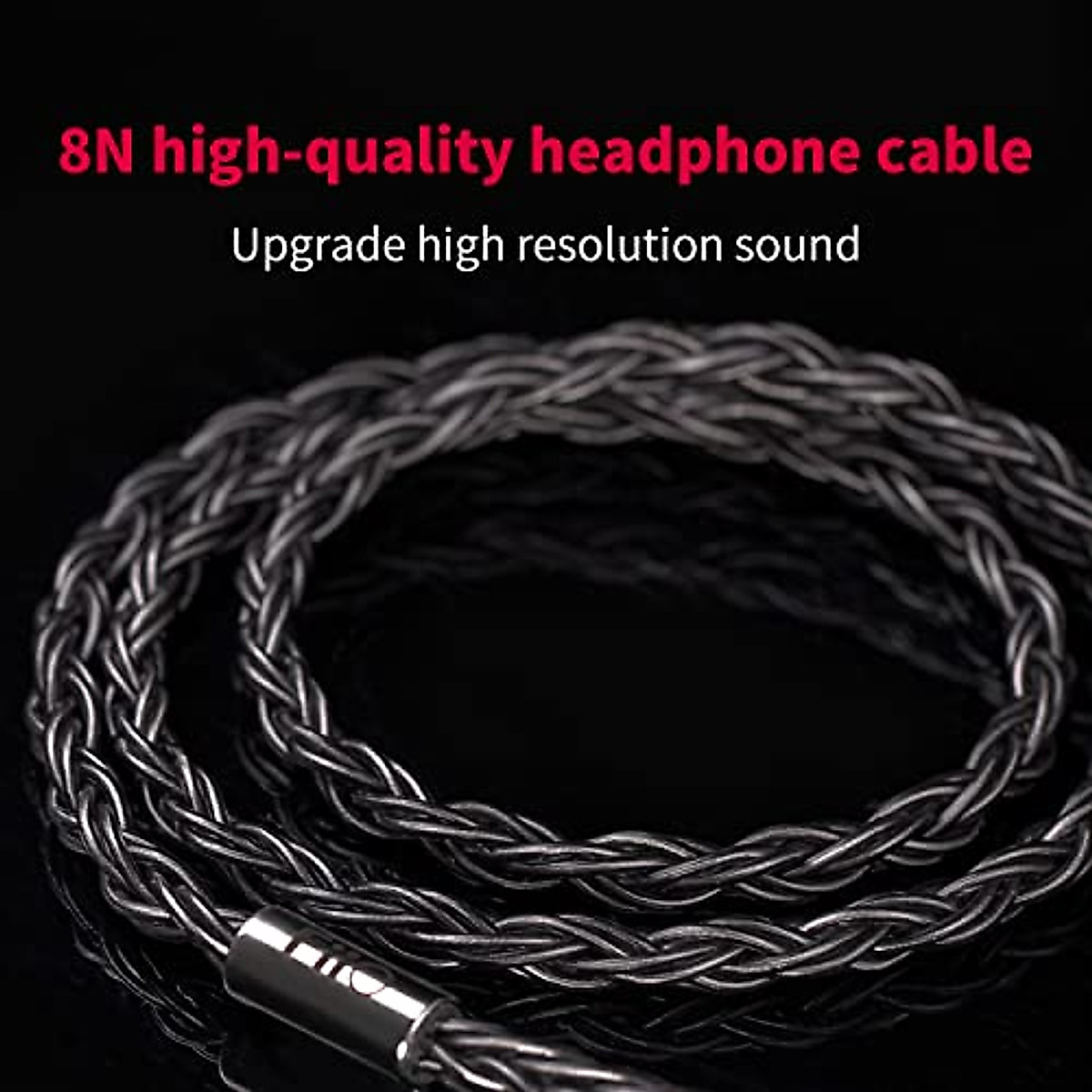 FiiO LC-RDPro Headphone Cable Upgrade 3.9FT High Resolution MMCX Comes with 2.5/3.5/4.4mm Swappable Plugs