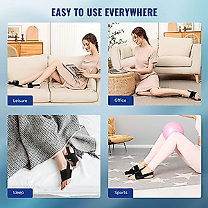 Fitgeno Bunion Corrector Women & Men Big Toe: Foot Straightener Splint Brace - Adjustable Bunyan Correction Orthopedic for Hallux Valgus Pain Relief 2 Pcs