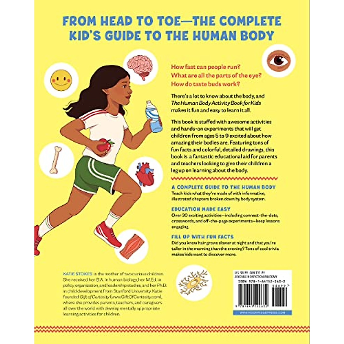 Human Body Activity Book for Kids: Hands-On Fun for Grades K-3