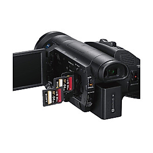 Sony FDRAX700/B FDR-AX700 4K HDR Camcorder, Black