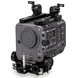 Tilta Camera Cage Compatible with Sony FX6 | Includes: Quick Release Baseplate | Side Arm | Multi-Functional Top Plate