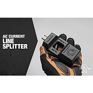 Southwire 60040S Line Splitter, UL LISTED, Black