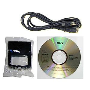 OKI 62411703 MicroLine 321 Turbo Printer - B/W - Dot-Matrix - 240 DPI x 216 DPI