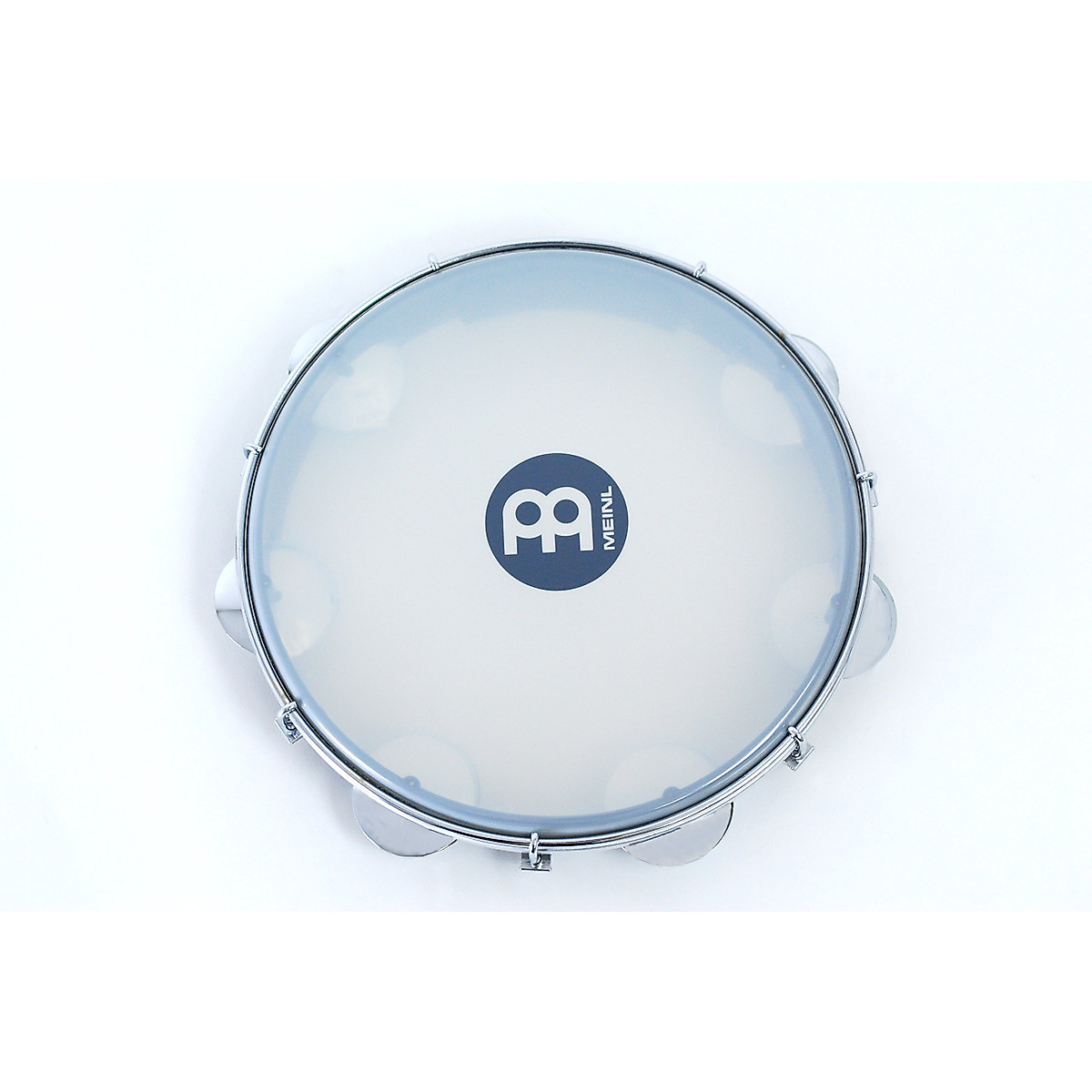 Meinl Percussion PA10ABS-BK 10-Inch ABS Plastic Pandeiro with Synthetic Head, Black