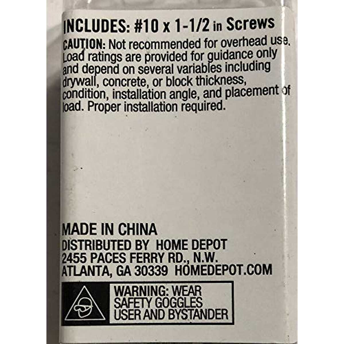Everbilt #10-12 x 1-1/4" Blue Plastic Ribbed Plastic Anchor with Screws (7 Pack)