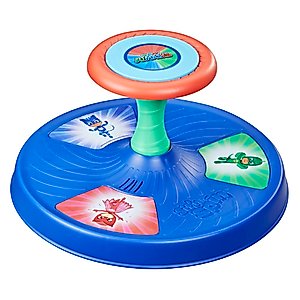 Playskool PJ Masks Sit 'n Spin Musical Classic Spinning Activity Toy for Toddlers Ages 18 Months and Up (Amazon Exclusive)