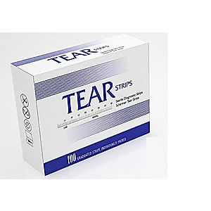 100 Diagnostic Schirmer Tear Strips Graduated Strips Individually Packed