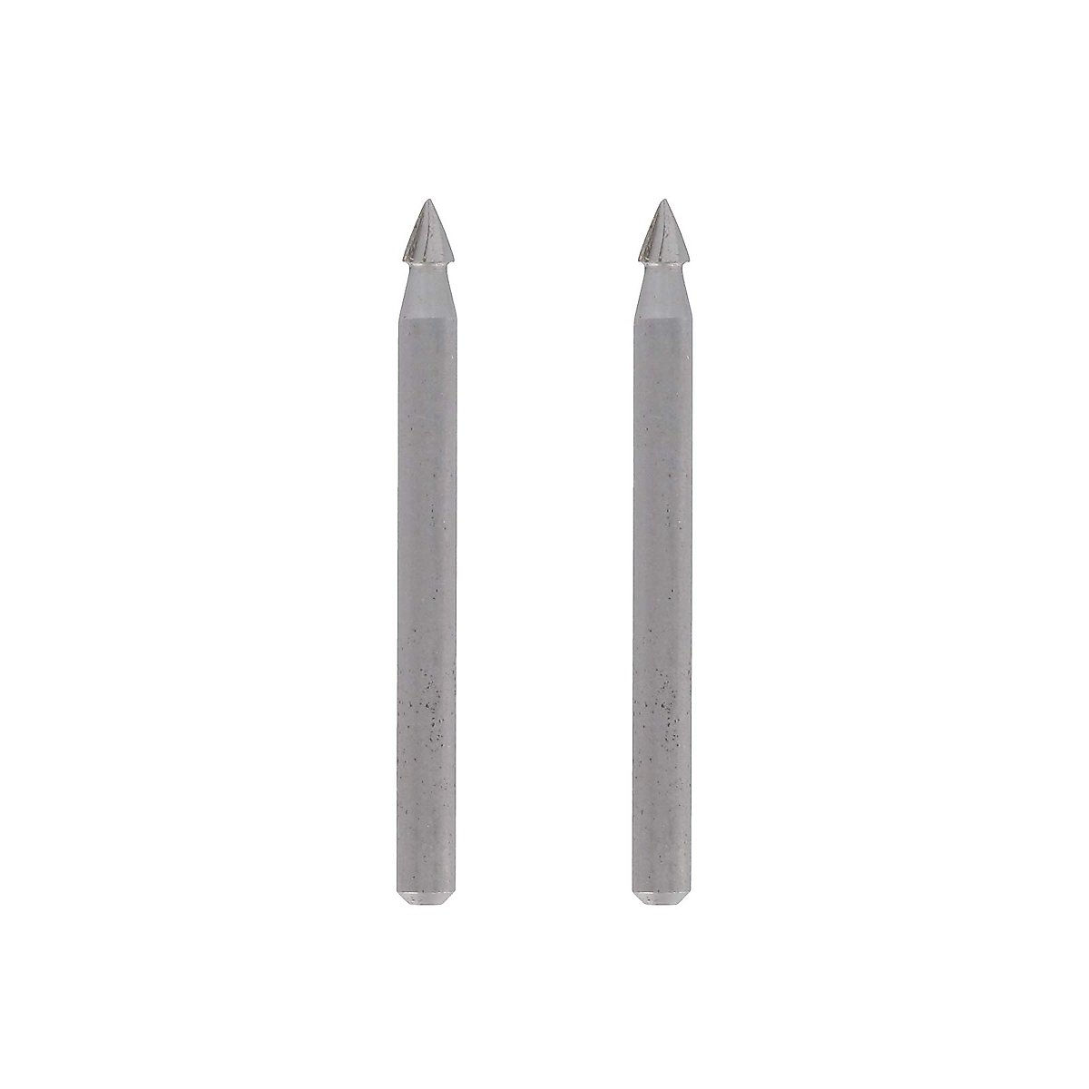 Dremel 118 Milling Cutting Bits in 2-Pack Accessory Set - 2 Triangle-Shaped High-Speed Cutters with 3.2 mm Working Diameter