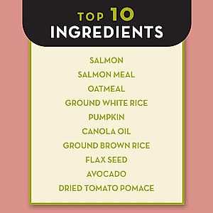 AvoDerm Advanced Sensitive Support Wholesome Grains Salmon & Oatmeal Formula, 4lb bag