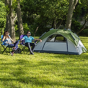 Moon LENCE Pop Up Tent Family Camping Tent 4 Person Tent Portable Instant Tent Automatic Tent Waterproof Windproof for Camping Hiking Mountaineering