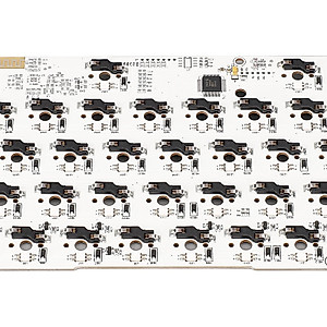 Pomya DIY Mechanical Keyboard Kit, 67 Keys Modular Mechanical Keyboard, Wired Switch Hot Swap RGB Backlit Support 5pin 3pin Switch Gaming Keyboard(Black)