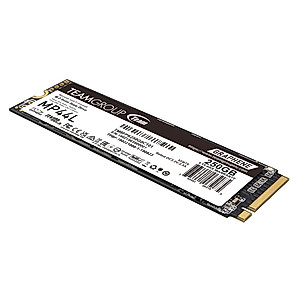 TEAMGROUP MP44L 250GB SLC Cache NVMe 1.4 PCIe Gen 4x4 M.2 2280 Laptop&Desktop SSD (R/W Speed up to 4,650/1,900MB/s) TM8FPK250G0C101
