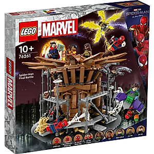 Lego Set of 2: 76261 Spider-Mans Large Showdown & 30443 Spider-Mans Bridge Duel