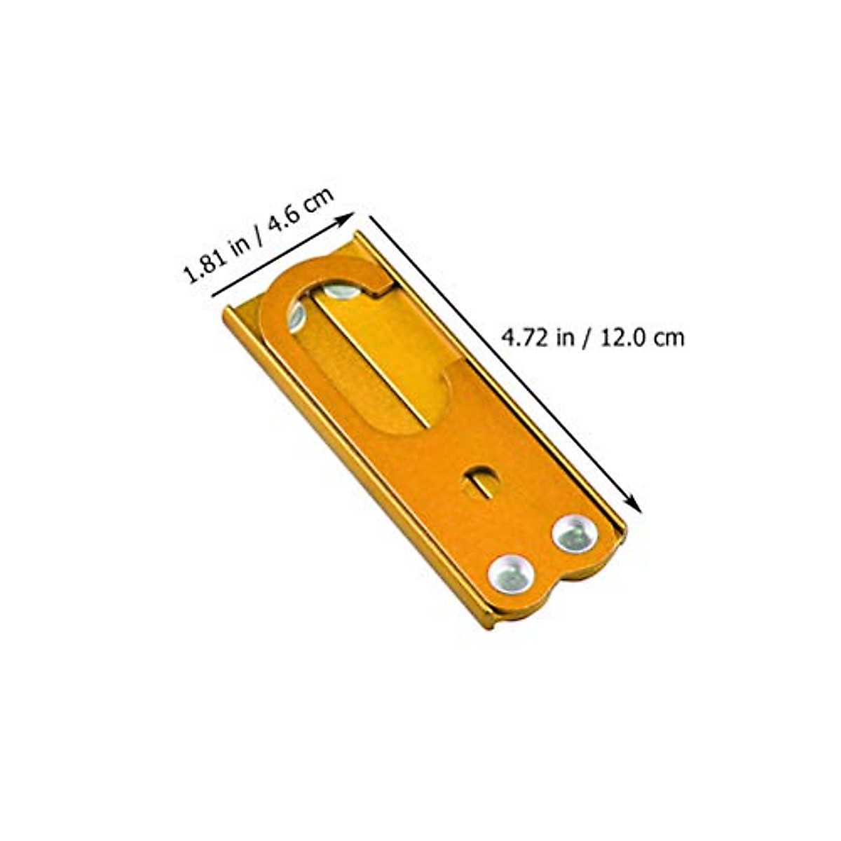 BESPORTBLE Folding Clothes Hanger Aluminium Alloy Travel Clothing Hangers Space Saving Coat Hanger for Camping Travel Hiking Backpacking Orange