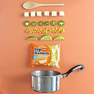 Nissin Top Ramen Noodle Soup, Chicken, 3 Ounce (Pack of 24)