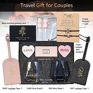 Dardeor Wedding Gifts for Couple, Engagement Gifts for Couples, Mr and Mrs Gifts, Newlywed Gifts for Couples, Bridal Shower Gift, Bride To Be Gifts, honeymoon gifts, Honeymoon Essentials, Just Married