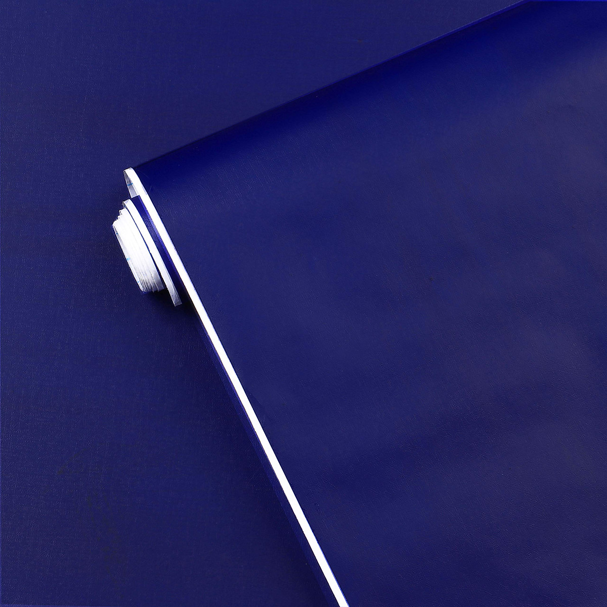 17.7" x118" Yasinet Dark Blue Peel and Stick Wallpaper Blue Contact Paper Waterproof Self Adhesive Removable Blue Wall Paper Textured Wallpaper Decorative for Wall Covering Countertop Table Vinyl Film