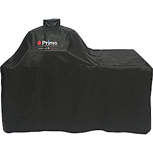 Primo Ceramic Grills Grill Cover for Oval XL 400 with Counter Top Table