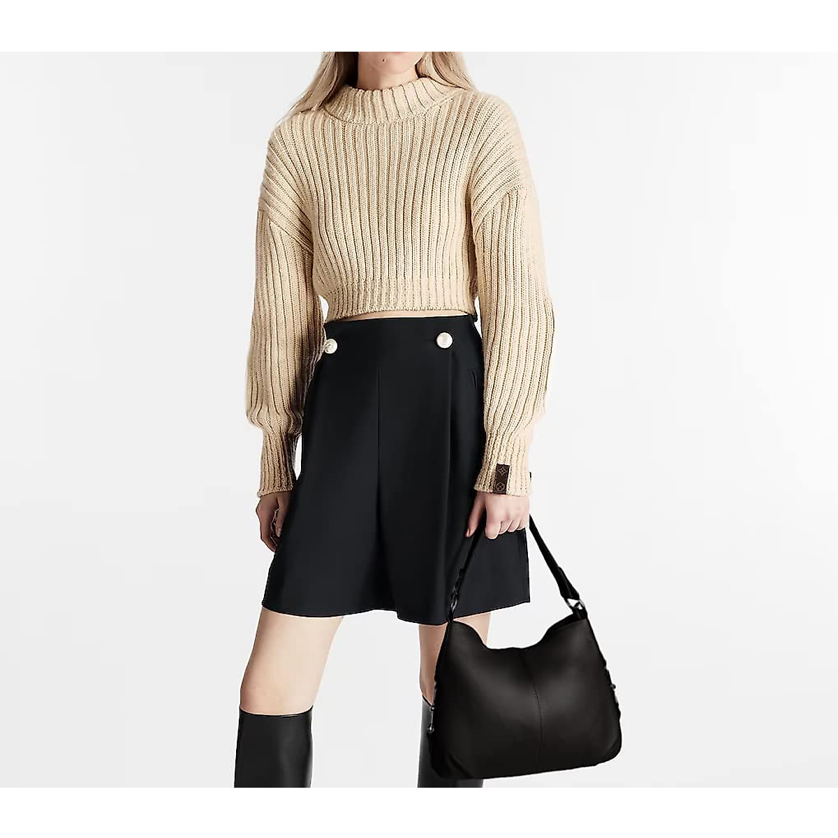 YALUXE Genuine Leather Shoulder Bag Stylish Womens Crossbody Travel Top-Handle