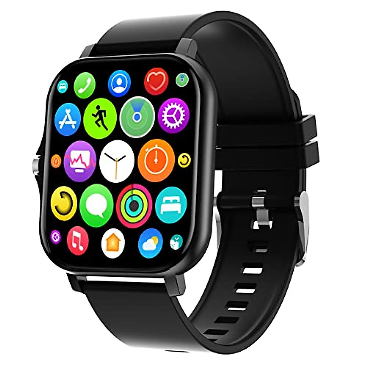 Smart Watch for Android Phones Text and Call, Smart Watch with Text and Call Answer for iOS Phones Compatible Fitness Tracker with Heart Rate, Sleep, Blood Oxygen, Step Counter for Men Women, IP67#