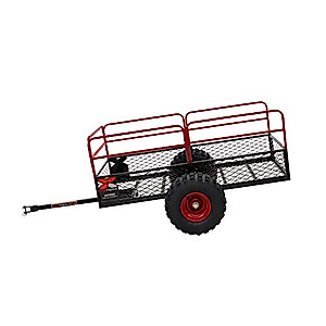 Yutrax TX162 HC1500 Heavy Duty ATV / UTV Trailer – for Off-Road Use - 1,500 lb. Capacity
