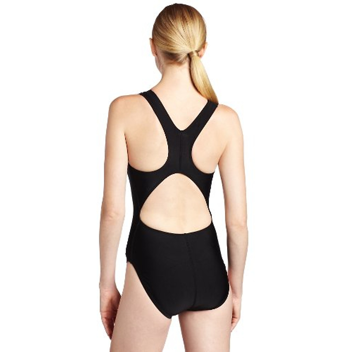 TYR womens Swimsuit Tyreco Maxfit, Black, 42 US