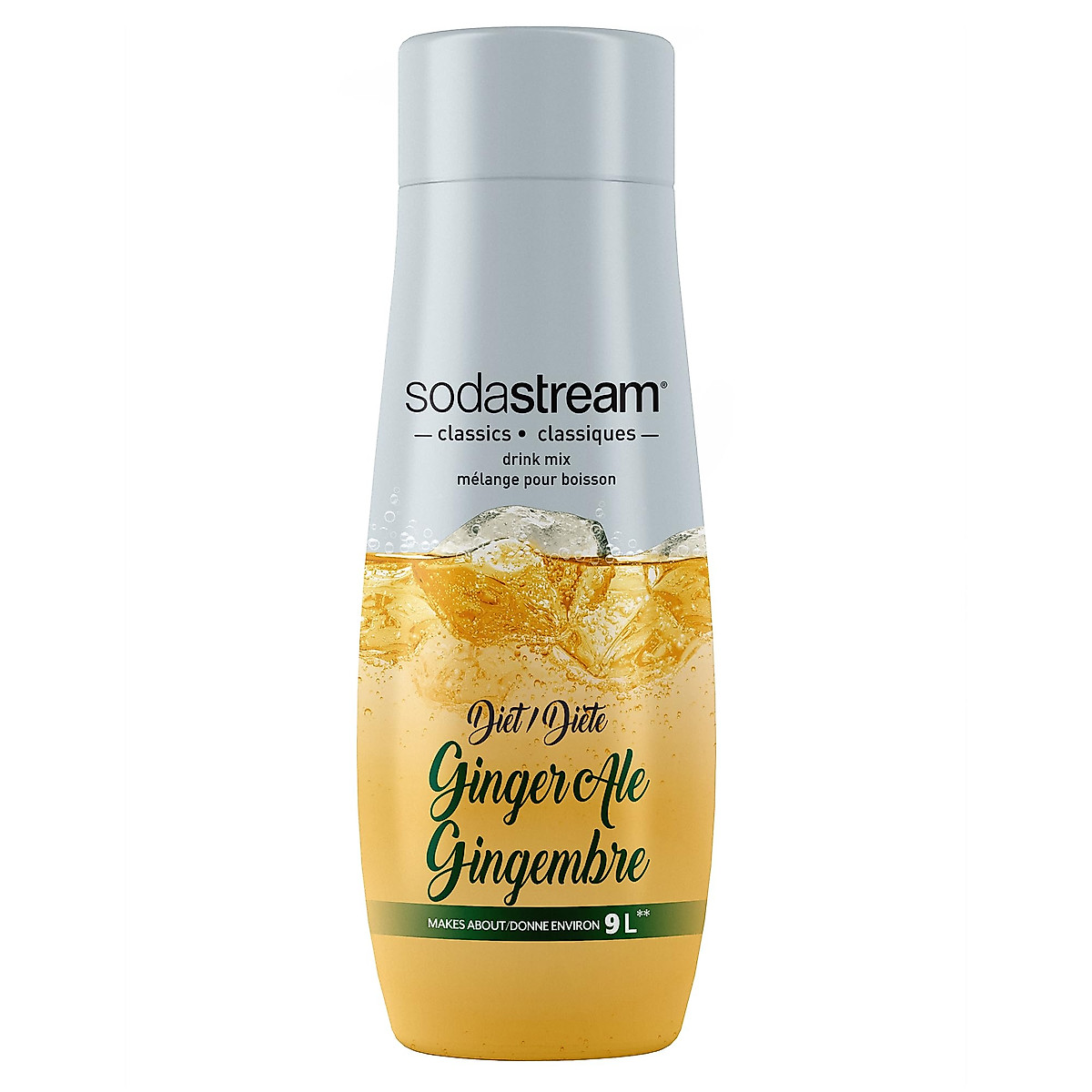 SodaStream Diet Ginger Ale Syrup, 14.8 Fluid Ounce