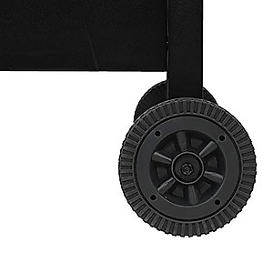 Grill Boss GBC1932M Outdoor BBQ 3 Burner Propane Gas Grill for Barbecue Cooking with Top Cover Lid, Wheels, & Side Shelves, Black