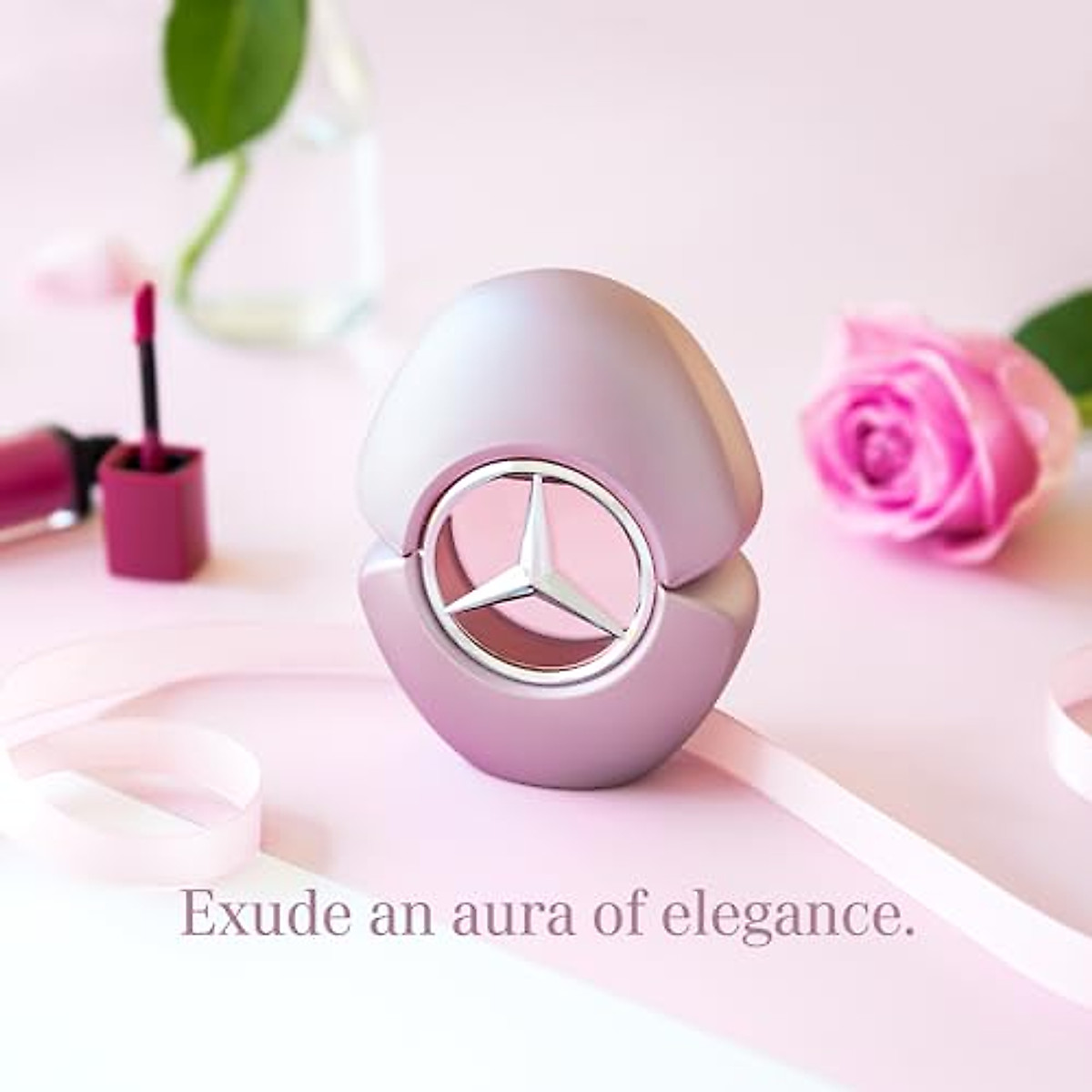 Mercedes-Benz Woman - Elegant Fragrance With Sweet, Floral, Fruity Notes - Mesmerize The Senses With Original Luxury Women's Eau De Toilette Spray - Endless Day Through Night Scent Payoff - 3 OZ