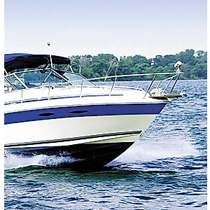 Rust-Oleum 206999 Marine Topside Paint, Gloss White, 1-Quart & 207009 Marine Anti-Slip Additive 1/2-Pint, 4 Ounce (Pack of 1), Clear, 11 Fl Oz