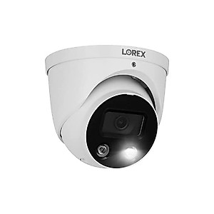 Lorex N4K2SD-84WD-2 4K 8-Channel Fusion NVR System with 4 Smart Deterrence and Mask Detection Security Cameras