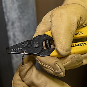 Klein Tools 11048 Dual Wire Stripper Cutter for Solid Wire, Made in USA