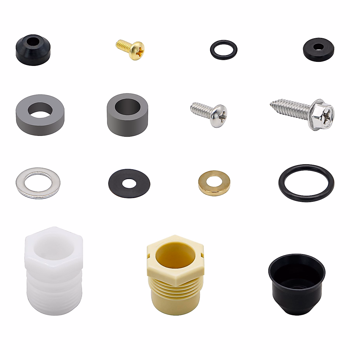 DEHOMKUS 630-7755 Wall Hydrant Repair Kit Compatible with Mansfield Prier Faucet Repair Kit 300 400 500 Series Replacement Pressure Vacuum Breaker Outdoor Faucet Wall Hydrants