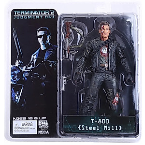 ZFFKY Terminator T-800 Arnold Schwarzenegger Action Figure Collectible Model Toy (1)
