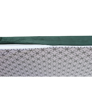 Jininworl Velvet Custom Size Bench Cushion, Bay Window Sofa Garden Cushion, High Resilience Upholstery Foam Long Chair Cushion Sofa Pads Outdoor/Indoor Patio Furniture (Green, 60" x 16" x 2")