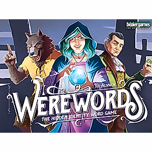 Werewords – Werewords Board Game, Fun Board Game for Families, Engaging Social Deduction, Great Game for Kids & Families, Party Game for Kids & Families, Word Game