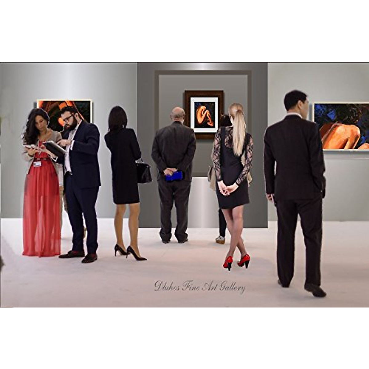 Hide From Yourself, Limited Edition, Signed And Numbered Print By Andre Dluhos