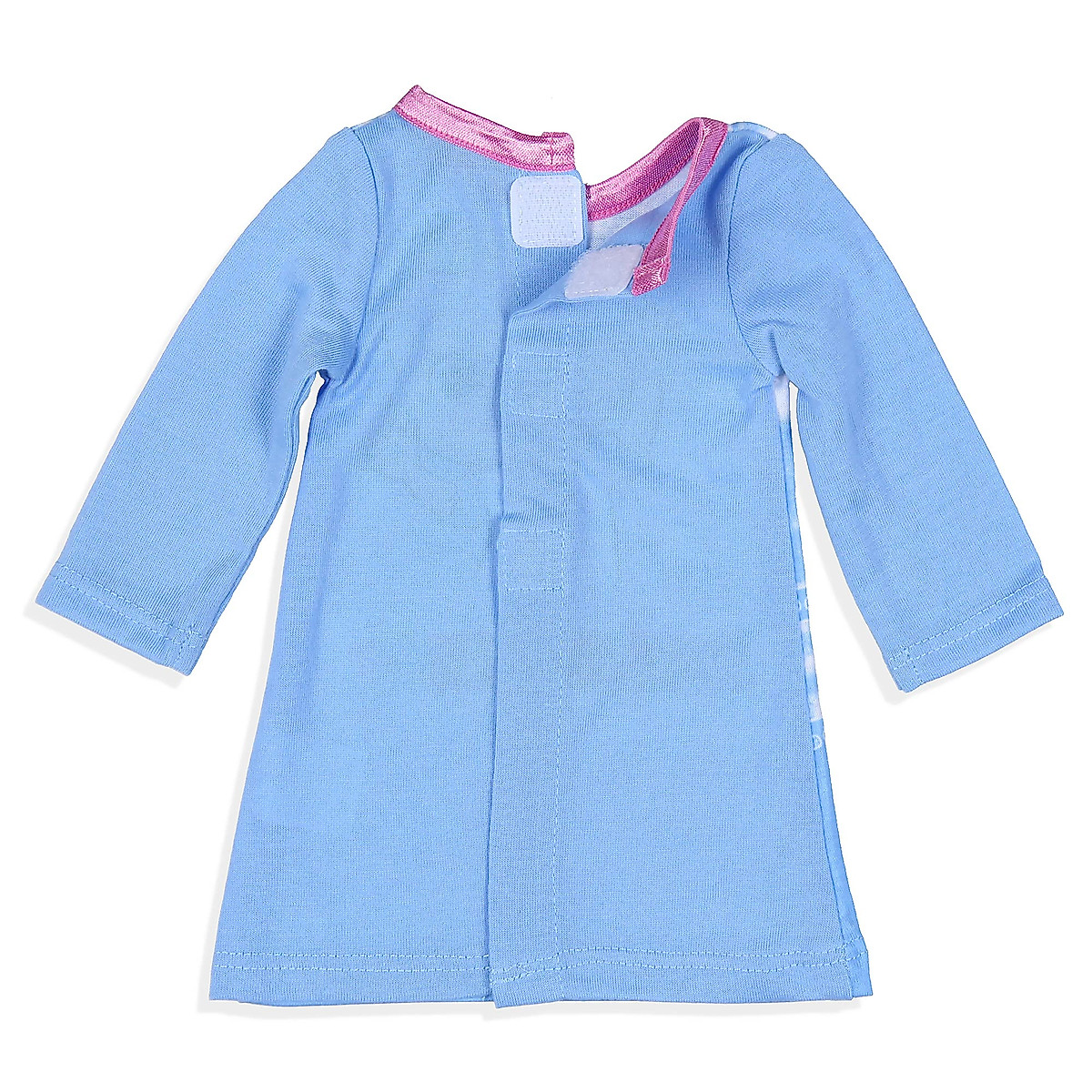 Komar Kids CoComelon Toddler Girls JJ Character Nightgown With Matching doll Gown, 3T Baby Blue
