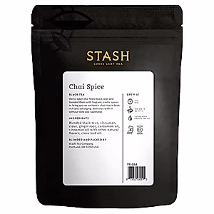Stash Tea Chai Spice Premium Loose Leaf Black Tea, 3.5 Ounce