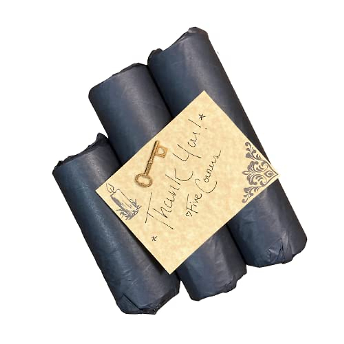 Jinx Reversal Candle by Five Corners Co - 2x4 Double Action to Banish Debt and Attract Prosperity - Candle Magic for Spells, Conjure and Witchcraft - Black Green Scented Pillar Candle