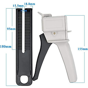 Traktronix 3M EPX Scotch-Weld Style Applicator Gun 62-9170-9930-1 50ML ResinTech Epoxy