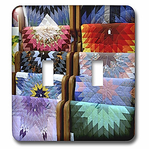 3dRose lsp_94308_2 Sd, Prairie Edge Trading Co, Native American Us42 Cmi0125 Cindy Miller Hopkins Light Switch Cover