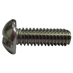 #6-32 x 1/4" Round Head Slotted Machine Screw, 100 pk.