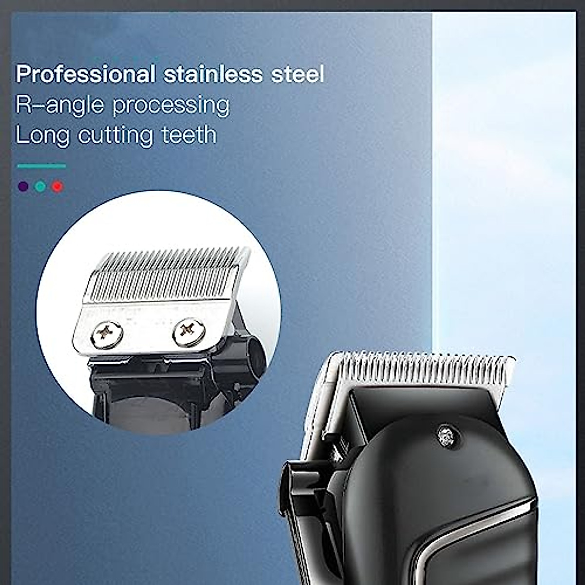 HARUE Hair Clippers for Men, Hair Clipper Adjustable Hair Trimmer Electric Haircut Cordless Hair Cutting Machine Digital Display Clippers for Men