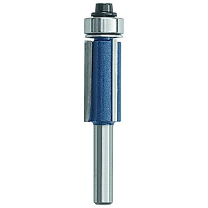 BOSCH 85216M 1/2 In. x 1 In. Carbide Tipped 3-Flute Flush Trim Bit