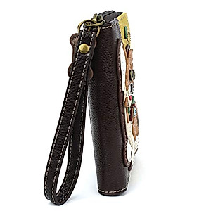 CHALA Zip-Around Wallet - Corgi - Mustard