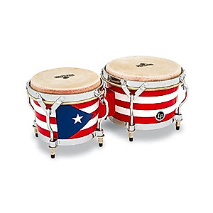 Latin Percussion Matador Puerto Rican Heritage Wood Bongos