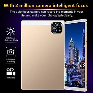 HD Tablet WiFi Bluetooth Android Voice Call Game Tablet,8Inch IPS Display Screen,WiFi,1GB RAM+16GB ROM,4000mAh, Android 5.1 System