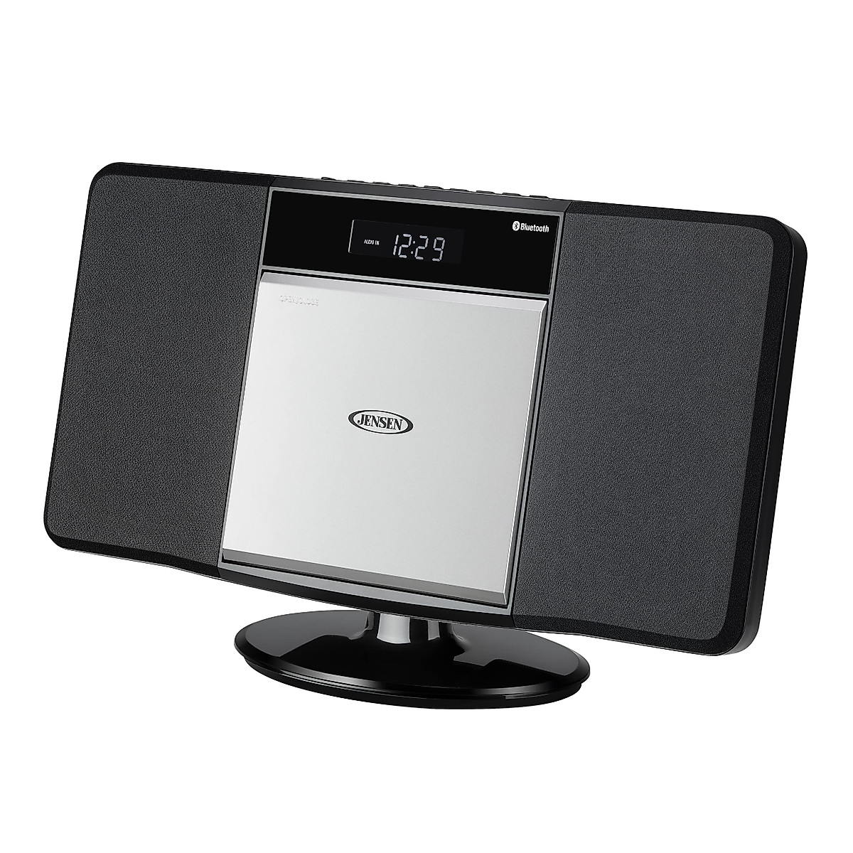 Jensen JBS-300 Modern Bluetooth Stereo Music System for Home with CD/MP3/WMA Player Wireless Streaming USB Port for MP3 Playback | Digital AM/FM Stereo (Remote Included) (Limited Edition)