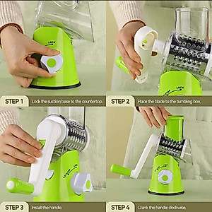 3 In 1 Manual Vegetable Mandoline Slicer Veggie Chopper Food Chopper Onion Cutter Vegetable Slicer Kitchen